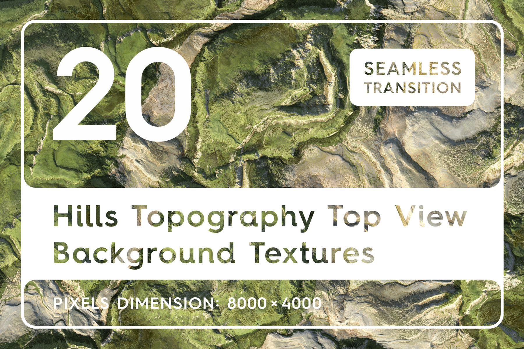ArtStation - 20 Hills Topography Top View Background Textures | Game Assets