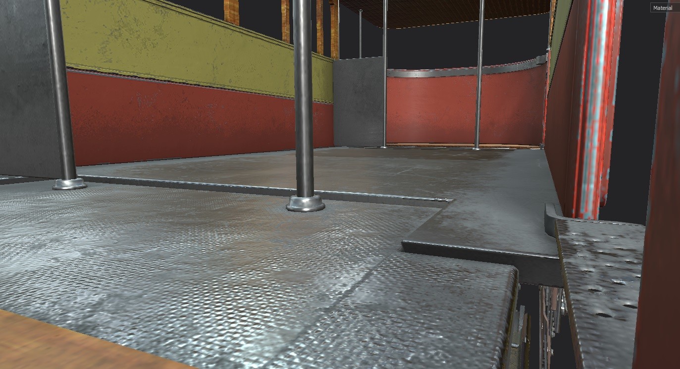 ArtStation - tram with pbr textures | Game Assets