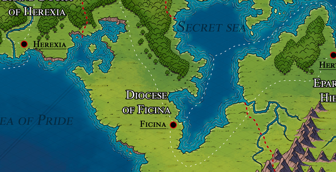 ArtStation - The Kryzia Peninsula | Artworks