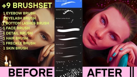 ArtStation - PROCREATE MEGA BRUSH BUNDLE