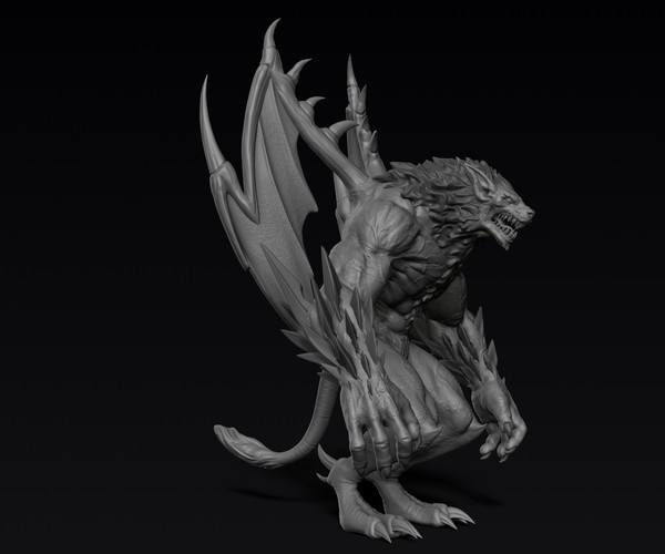 ArtStation - Asura Demon Sculpt | Resources