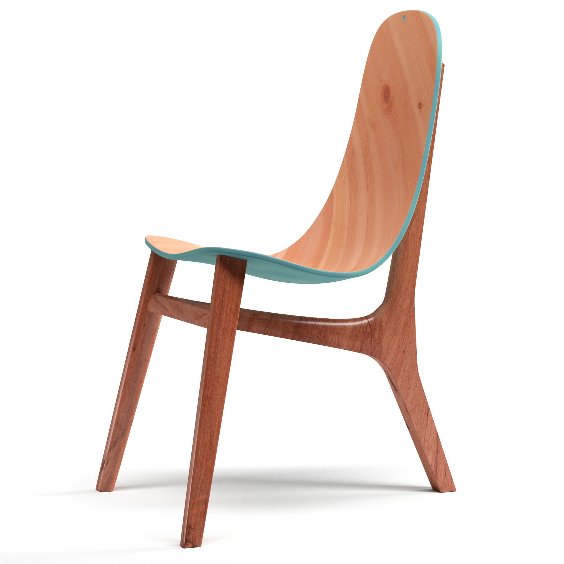 ArtStation - Blue and green chair wood | Resources
