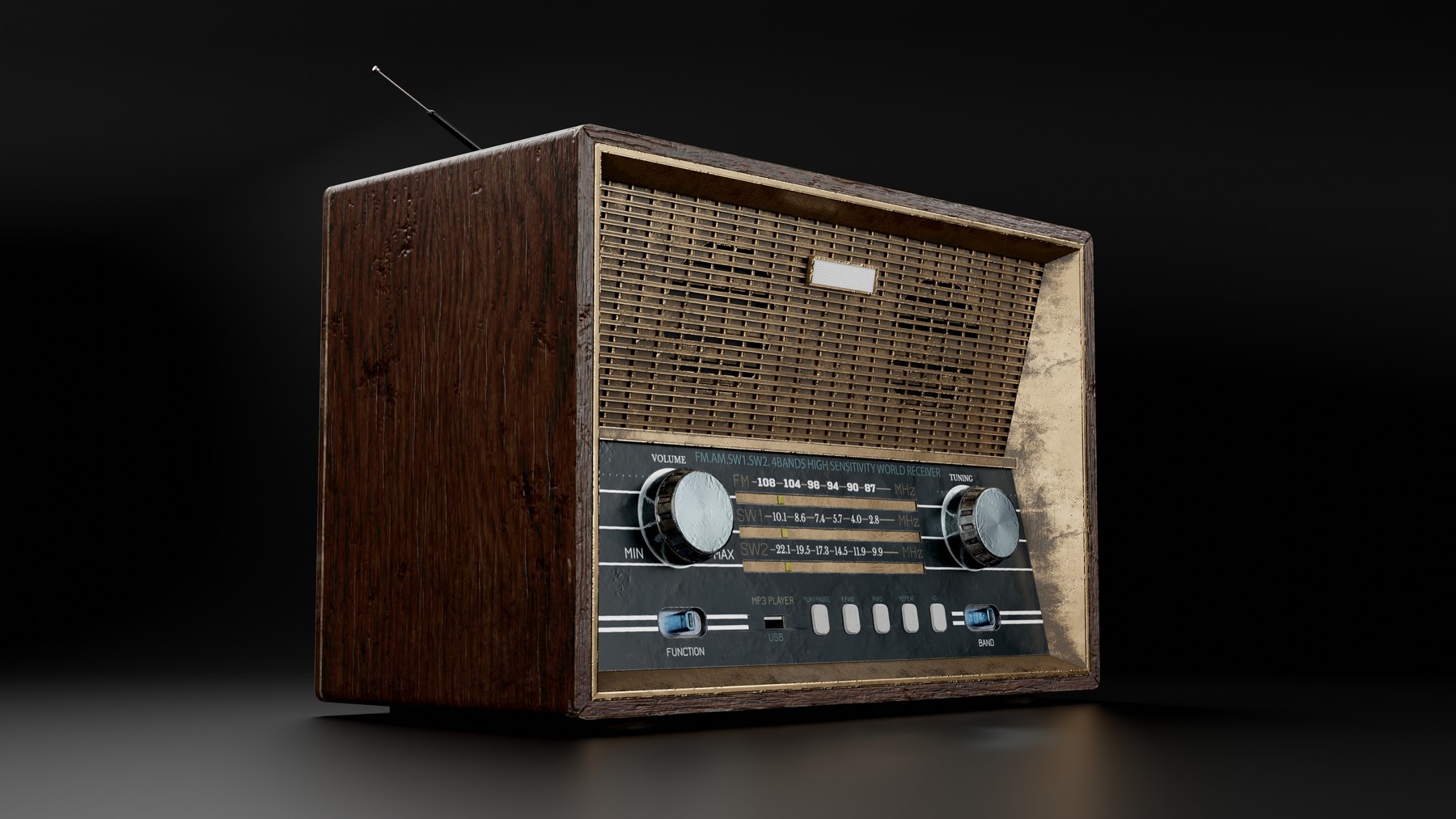 ArtStation - Radio Props | Game Assets