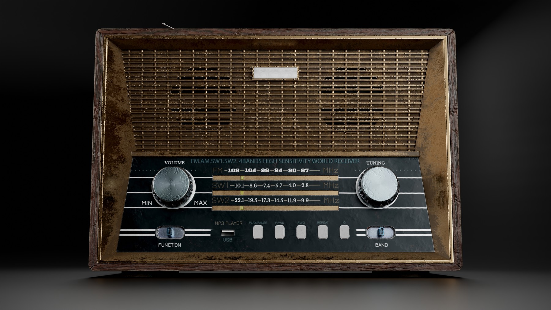 ArtStation - Radio Props | Game Assets
