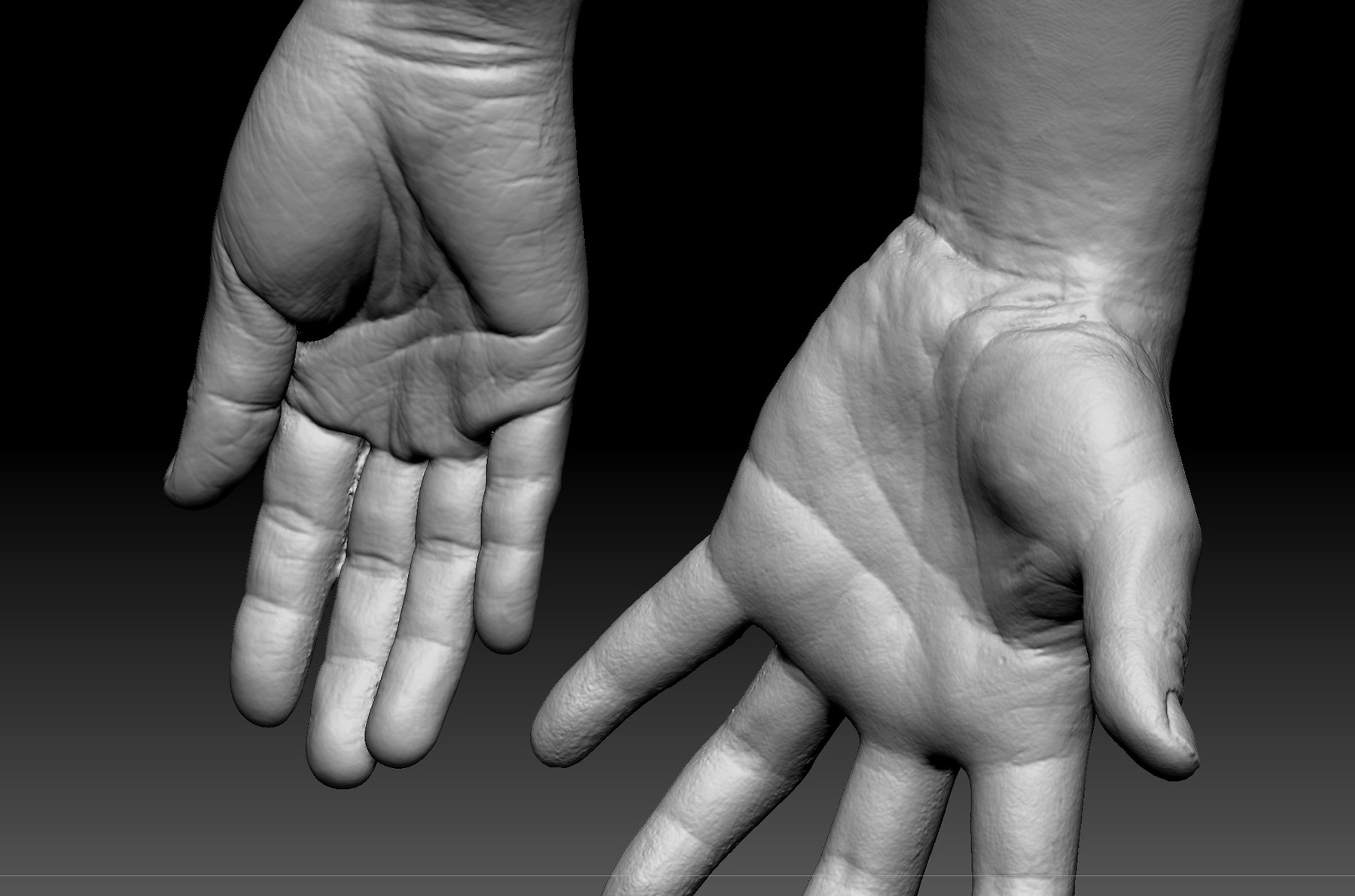 ArtStation - 3D Scan Hand Modeling_ 2set | Resources