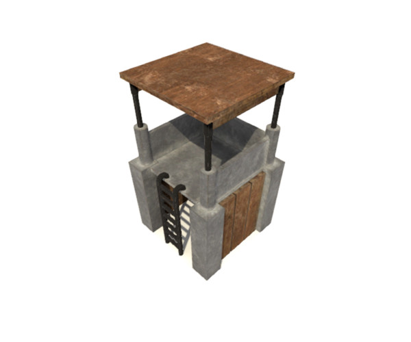 ArtStation - Gun Towers | Resources