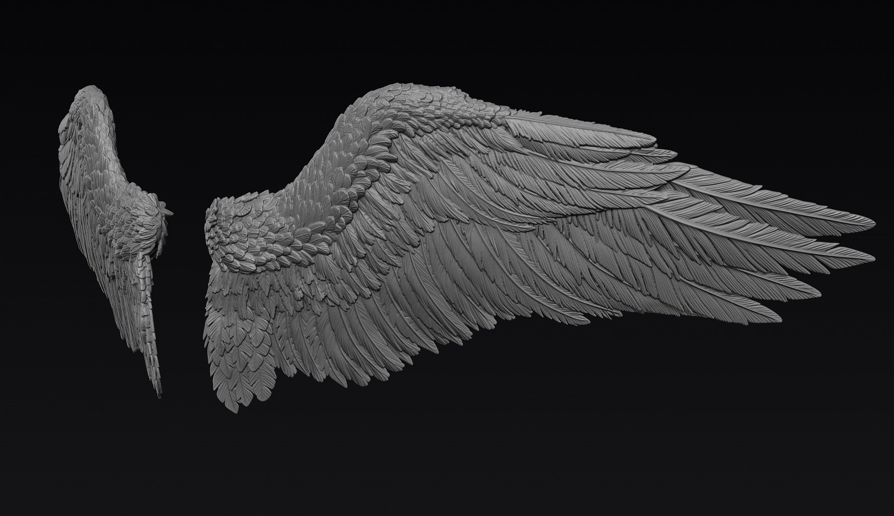 ArtStation - Wings Sculpt | Resources
