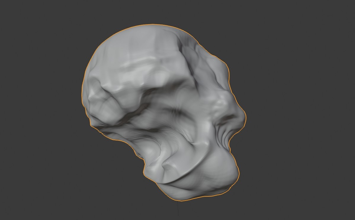 ArtStation - Skull Head for 3d Print - Caveira 3D print model | Game Assets