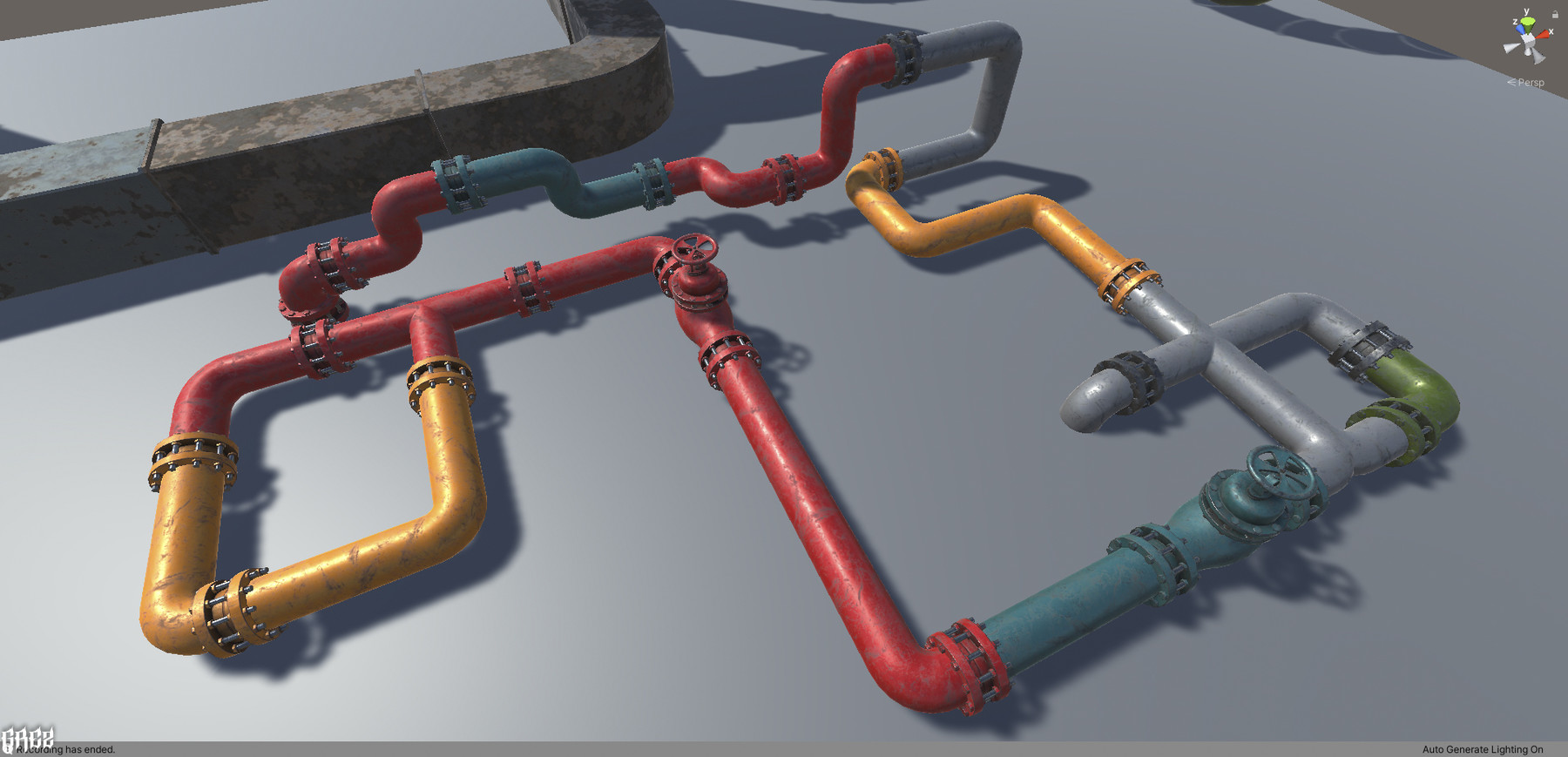 ArtStation - Modular Pipes Pack for UE4 & Unity | Game Assets