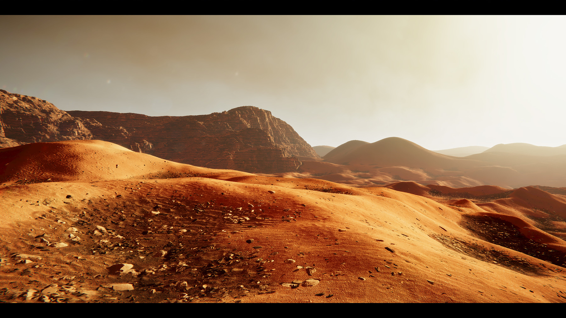 ArtStation - [Unity Project 2017+] Mars Planet Environment | Game Assets