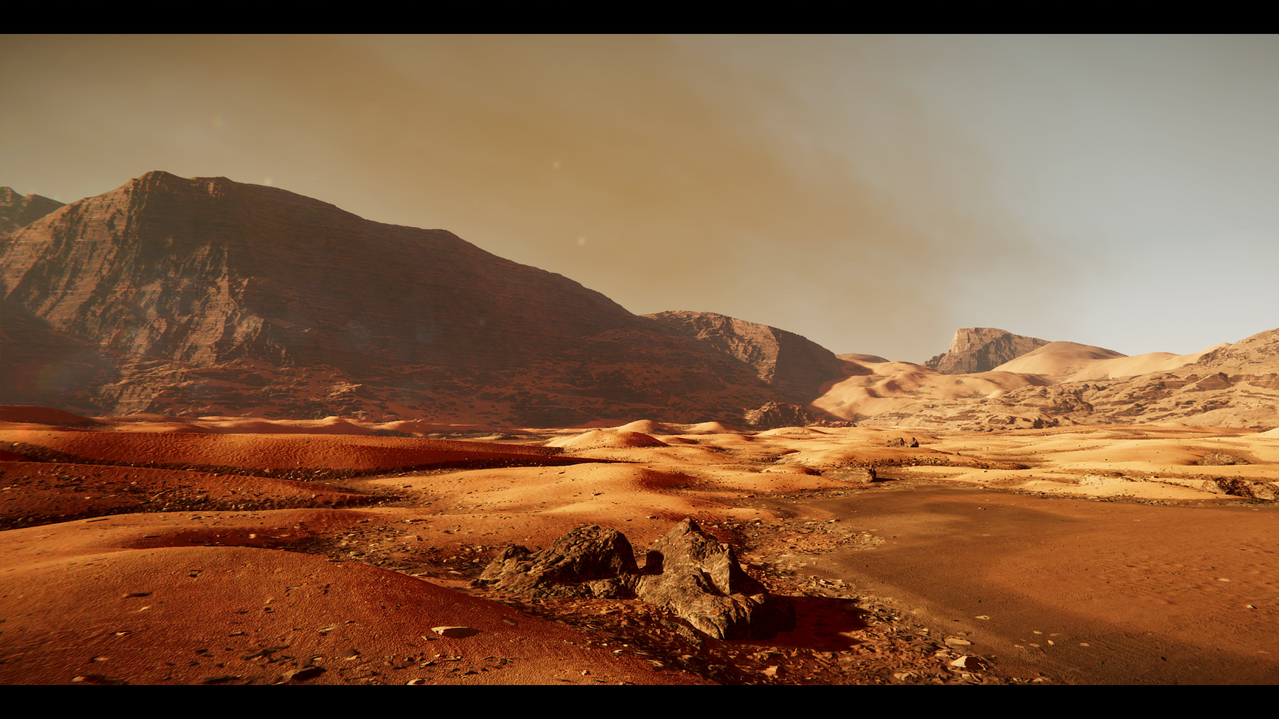 ArtStation - [Unity Project 2017+] Mars Planet Environment | Game Assets