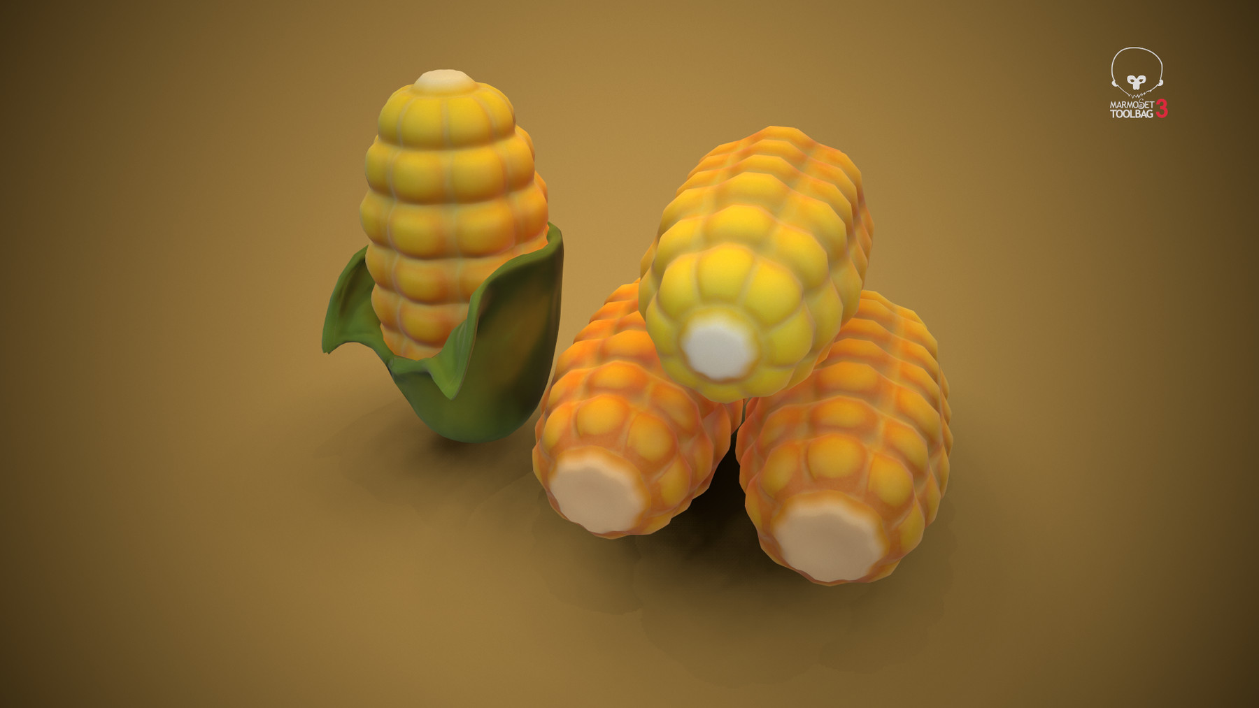 ArtStation - Stylized Corn | Game Assets