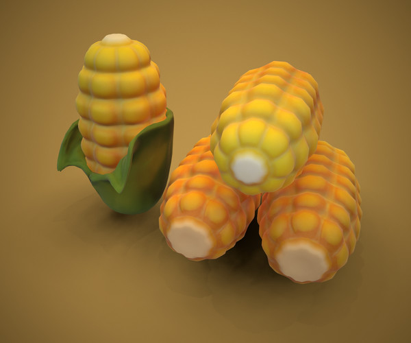ArtStation - Stylized Corn | Game Assets