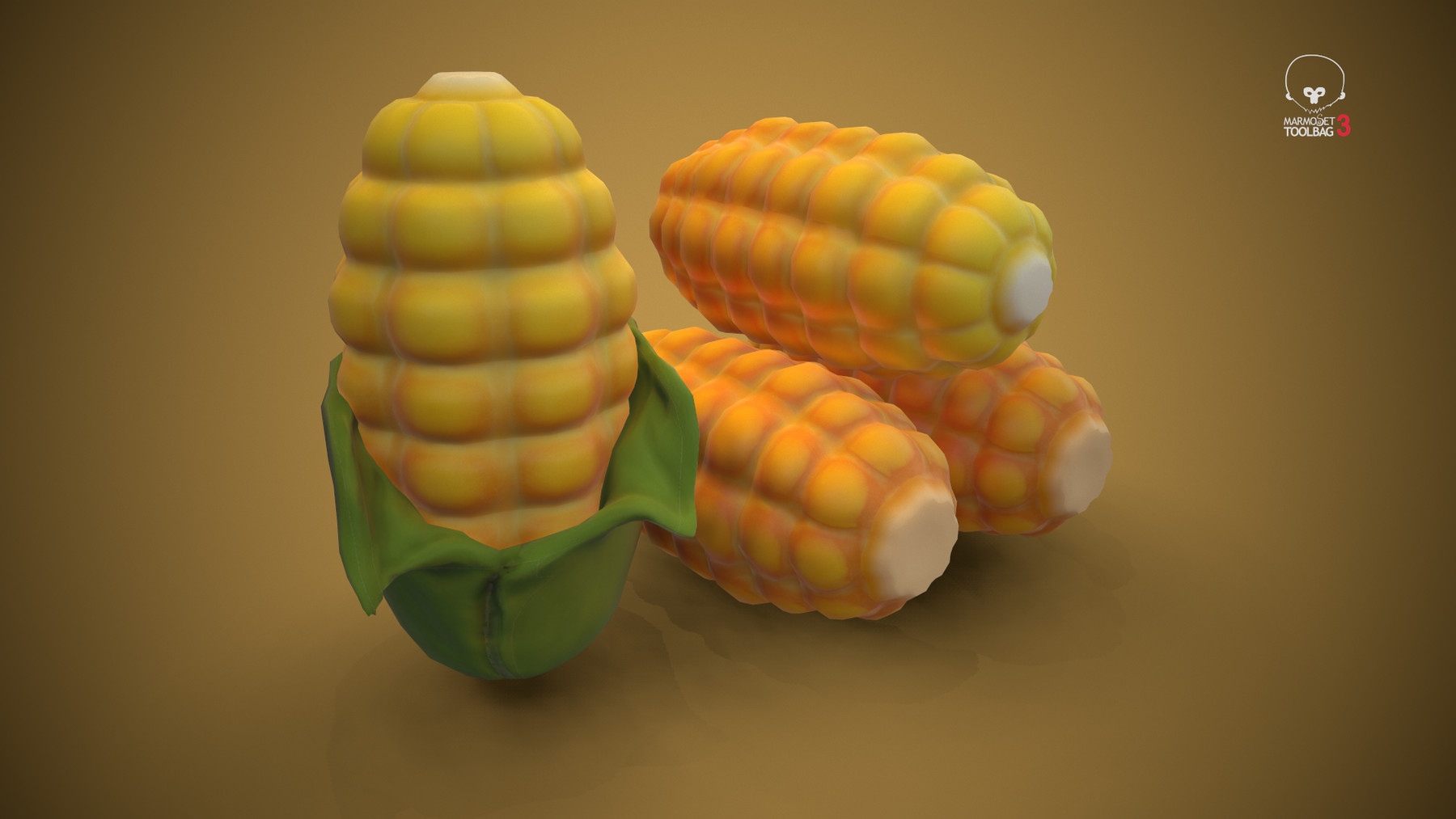 ArtStation - Stylized Corn | Game Assets