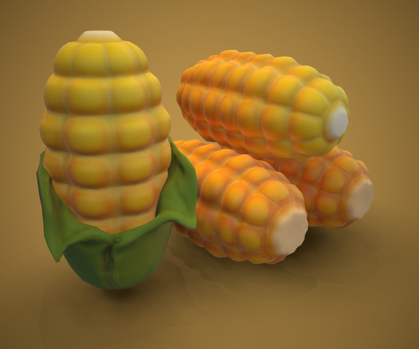 ArtStation - Stylized Corn | Game Assets