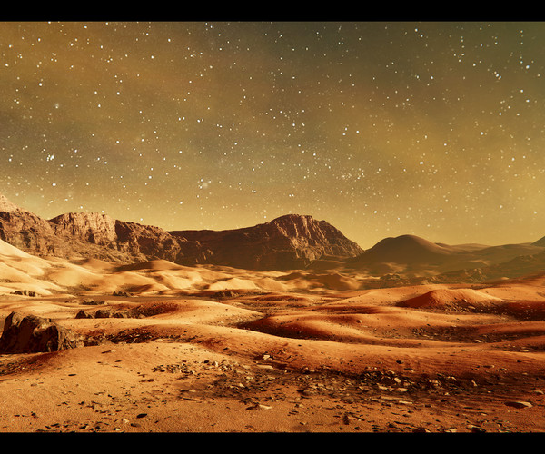 ArtStation - [Unity Project 2017+] Mars Planet Environment | Game Assets