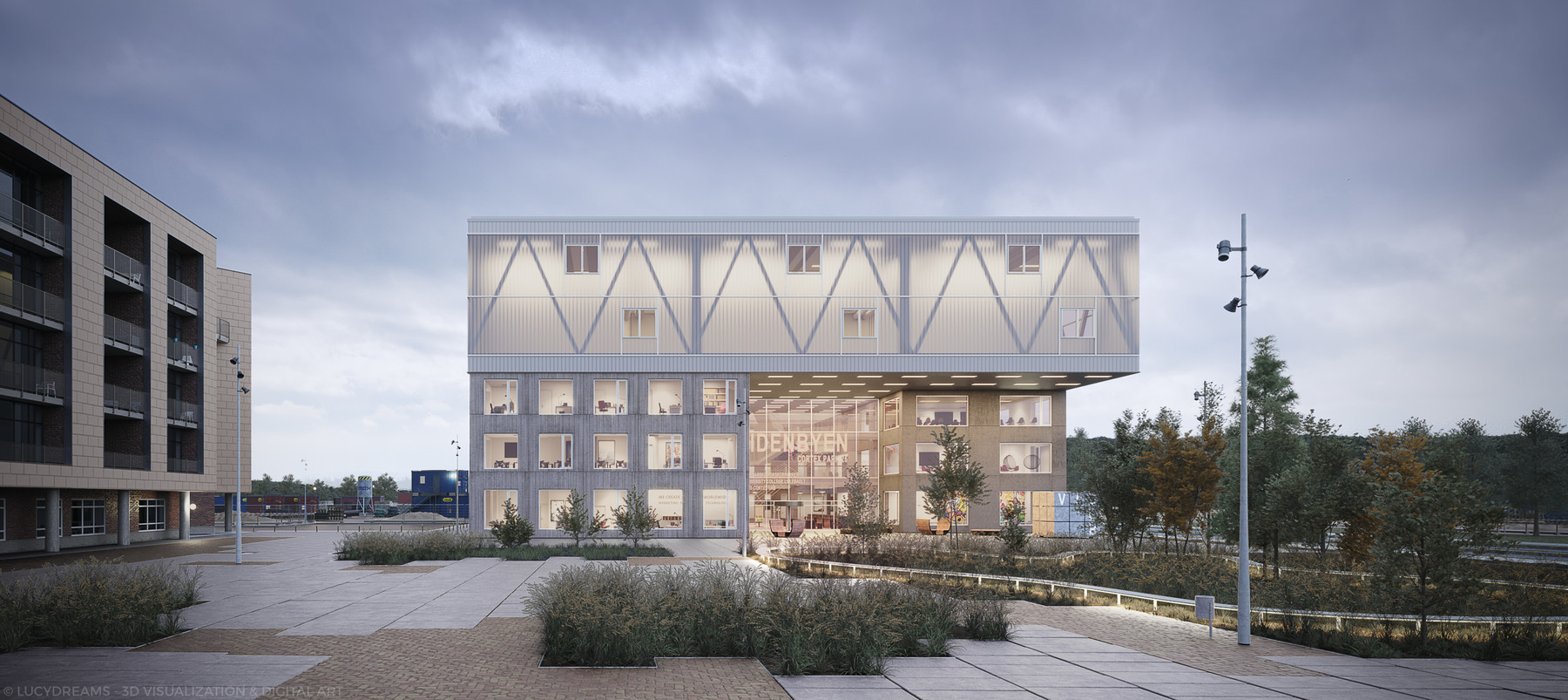 ArtStation - Cortex park | Resources