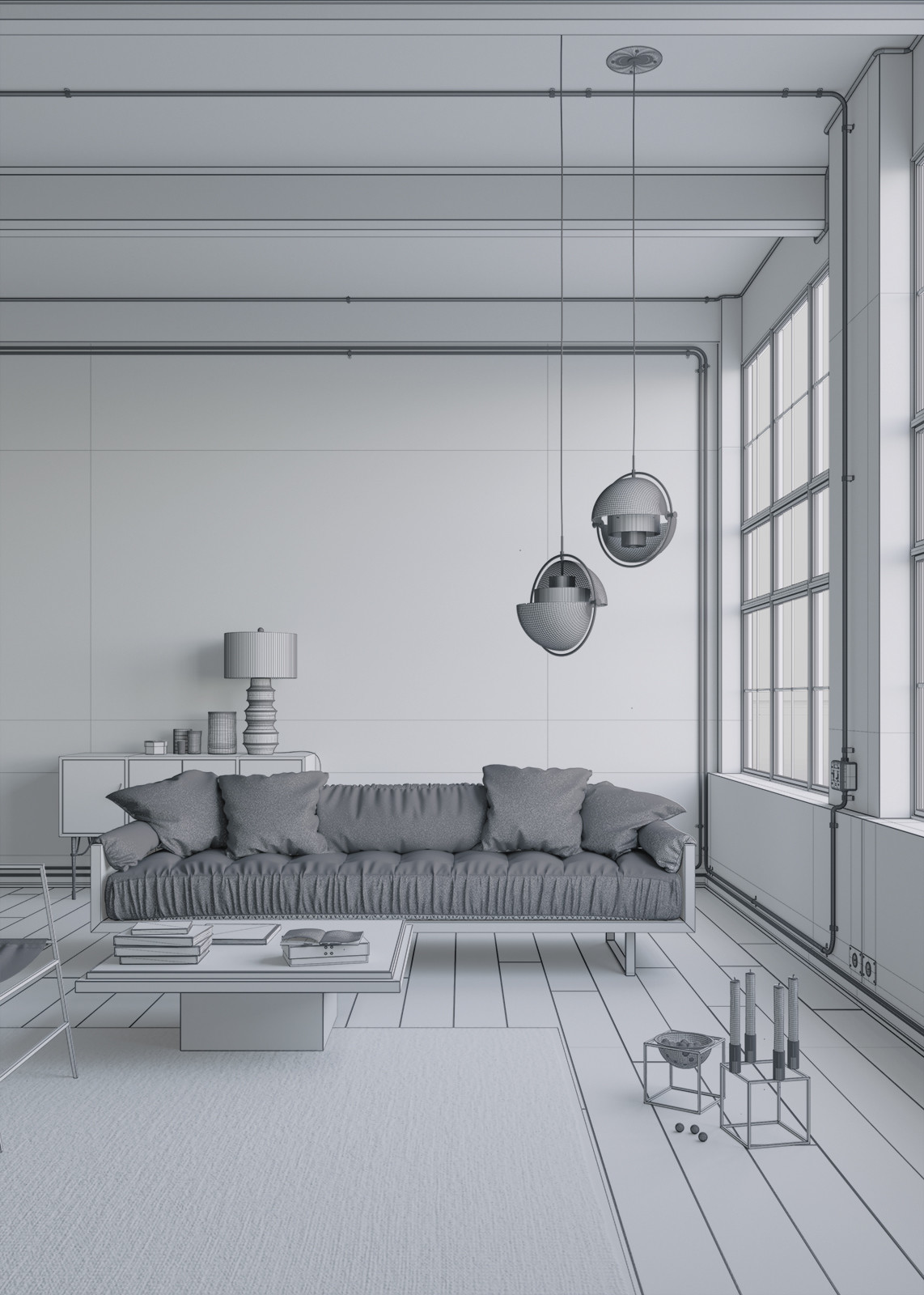 ArtStation - Industrial Loft | Resources