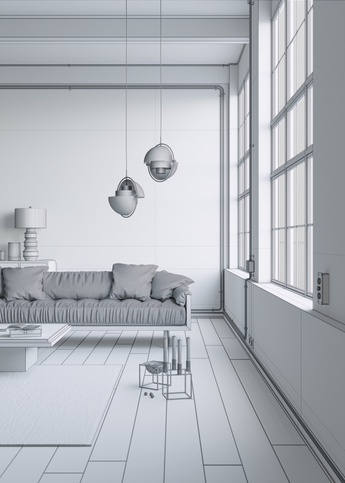 ArtStation - Industrial Loft | Resources