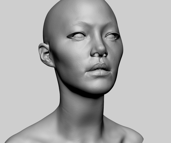 ArtStation - Female Head 06 | Resources