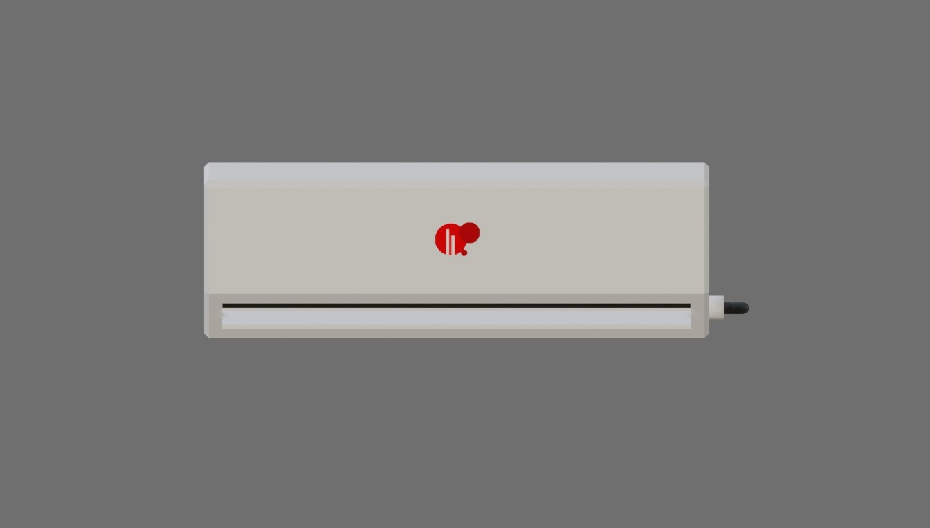 ArtStation - Air Conditioning Internal - Fan - Ar Condicionado Low-poly ...