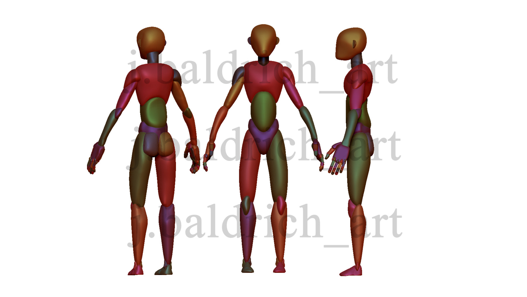 ArtStation - Practical Base Meshes | Resources