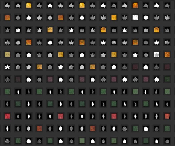 ArtStation - High Resolution Leaf Textures Seasonal Variety Pack ...
