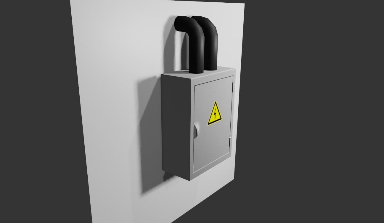 ArtStation - Circuit Breaker Box - Fuse - Electricity - Caixa de ...