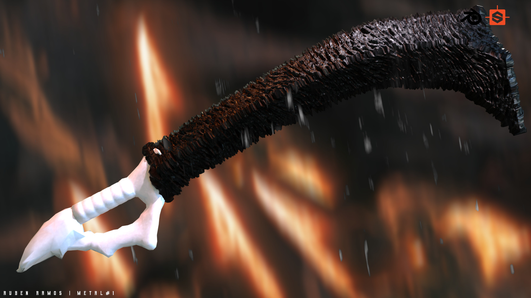 ArtStation - Orc Metal - Substance material + Bonus Content | Resources