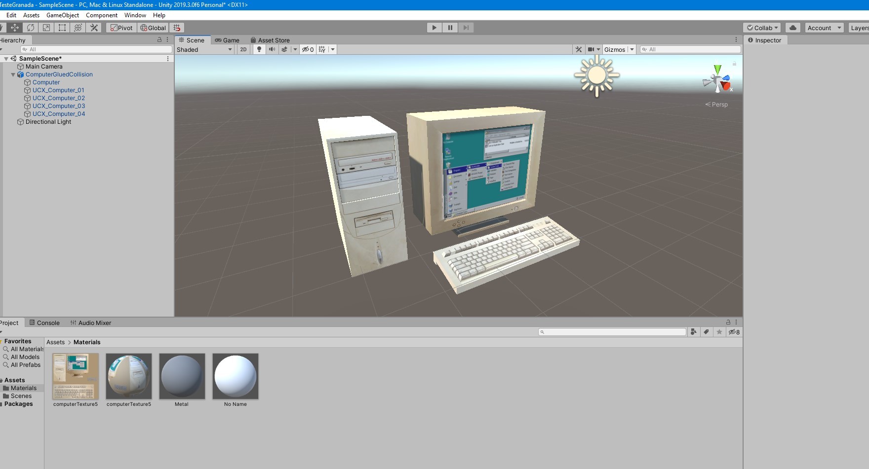 ArtStation - Old Computer - Computador Velho Low-poly 3D model | Game ...