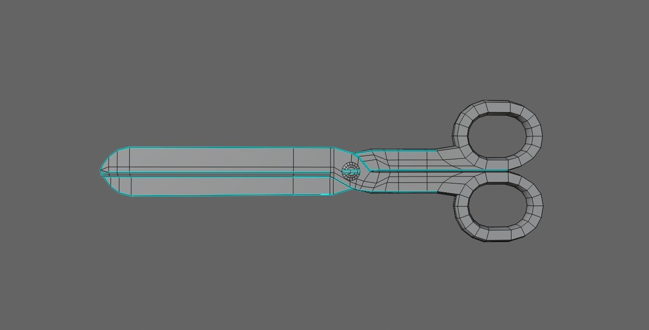 ArtStation - Scissors - Cut - Tesoura de corte Low-poly 3D model | Game ...