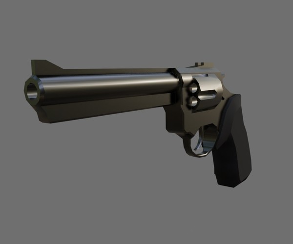 ArtStation - Revolver Magnum 44 Pack 3D Model Collection | Game Assets