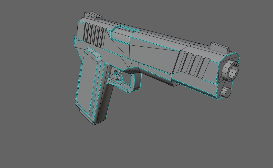 ArtStation - 9mm Pistol Pack 3D Model Collection | Game Assets