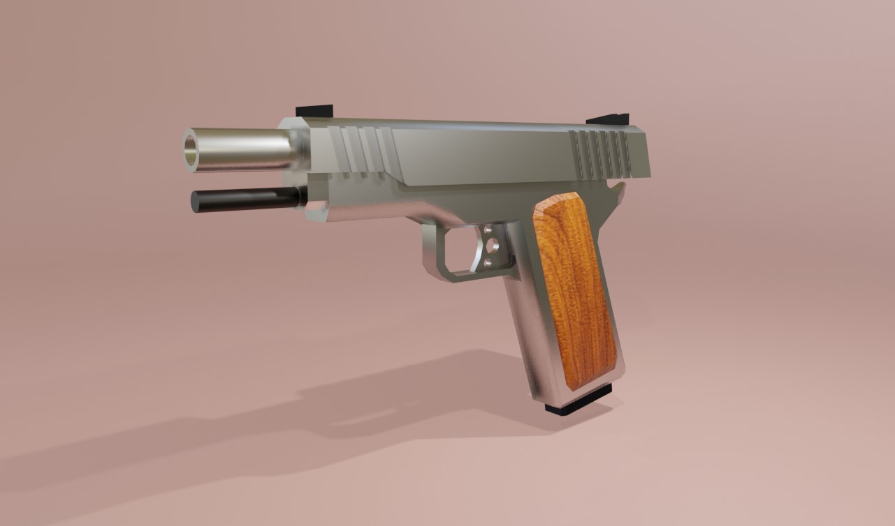 ArtStation - 9mm Pistol Pack 3D Model Collection | Game Assets