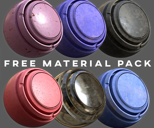 ArtStation - Free Smart Material Pack | Resources