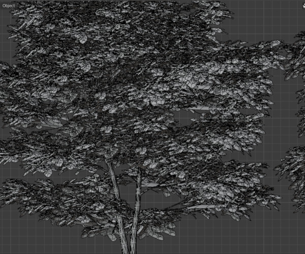 ArtStation - London Plane Trees 3D model | Resources