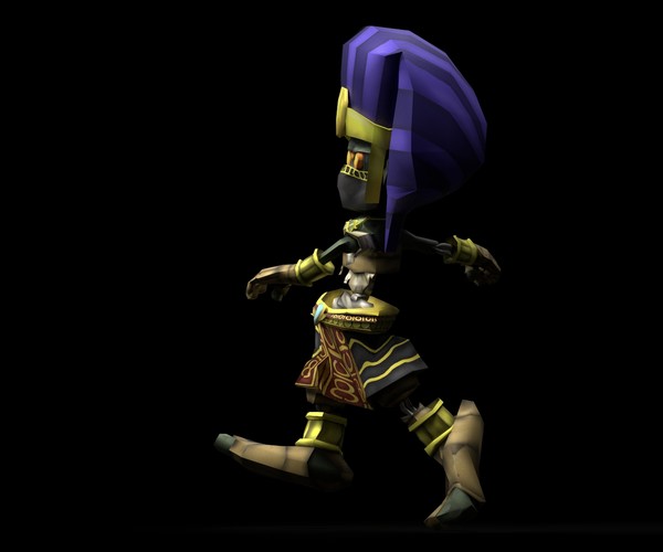 ArtStation - Pharaoh Animated and Fully Rigged 3D Character | Game Assets