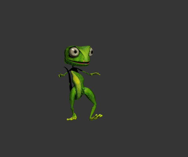 ArtStation - 3D Lizard Game Character RIGGED | Game Assets