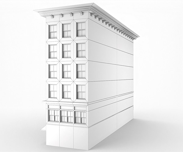 ArtStation - NYC Building 2- PBR | Game Assets