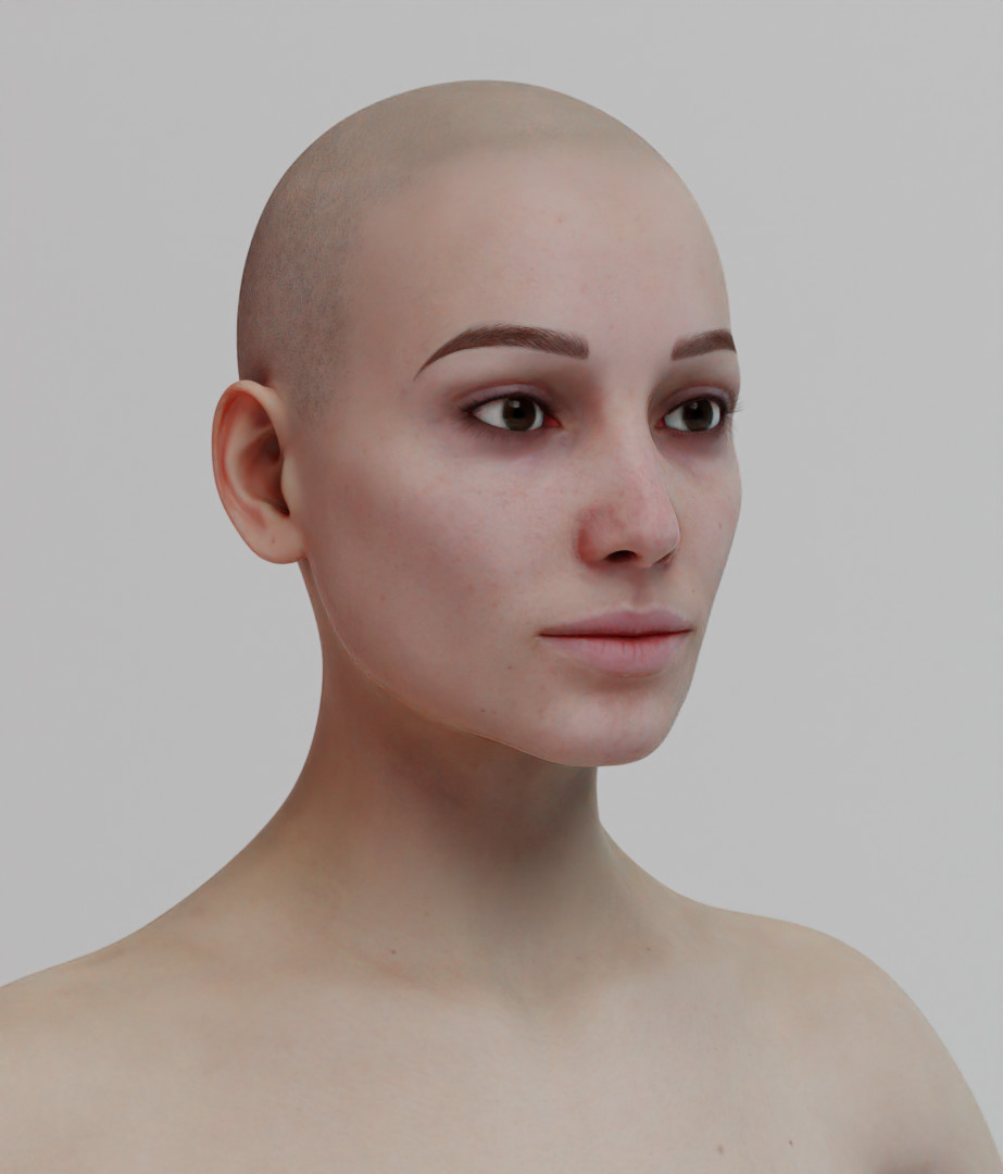 ArtStation - Realistic Female Basemesh | Game Assets