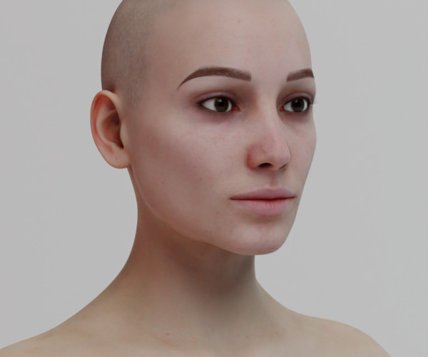 ArtStation - Realistic Female Basemesh | Game Assets