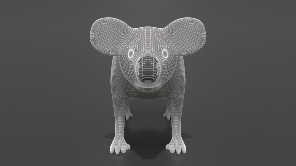 ArtStation - Cartoon Koala | Game Assets