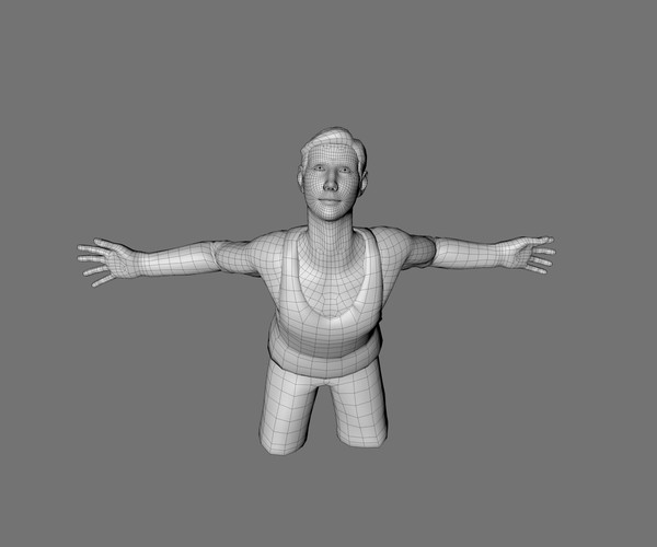 ArtStation - Decorative Man Sculpture 3D model | Resources