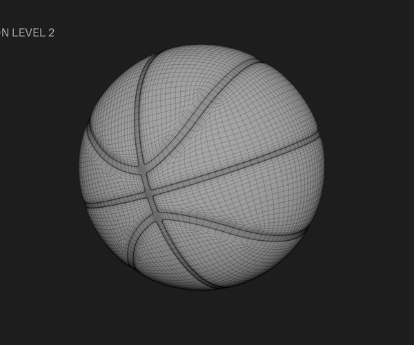 ArtStation - Basketball 3D Model | Game Assets