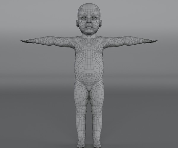 ArtStation - 14 Rigged Base Mesh | Resources