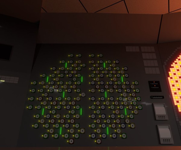 ArtStation - Chernobyl reactor control room 3D model | Game Assets