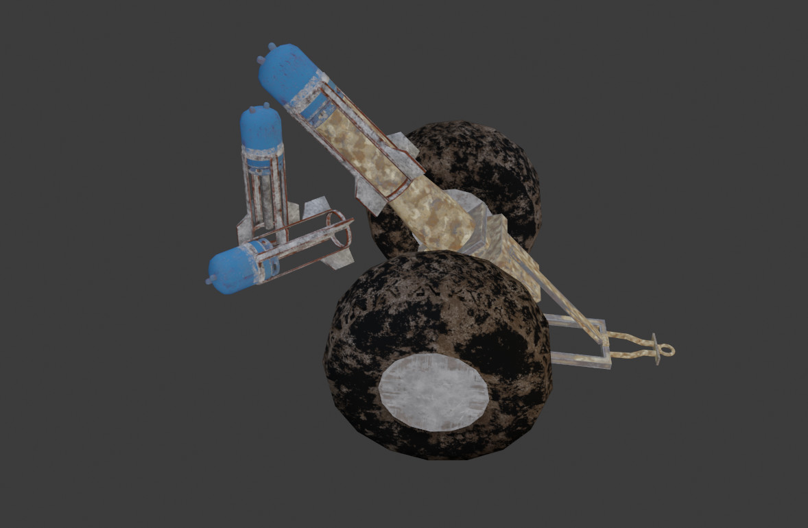 ArtStation - Hell Cannon - Version 1 | Game Assets