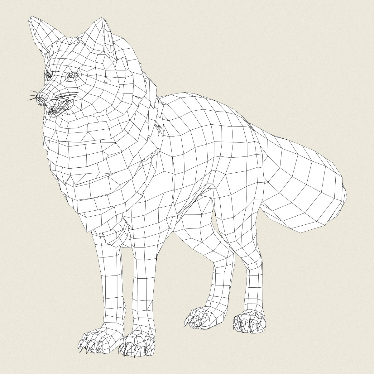 ArtStation - Game Ready Fox | Resources