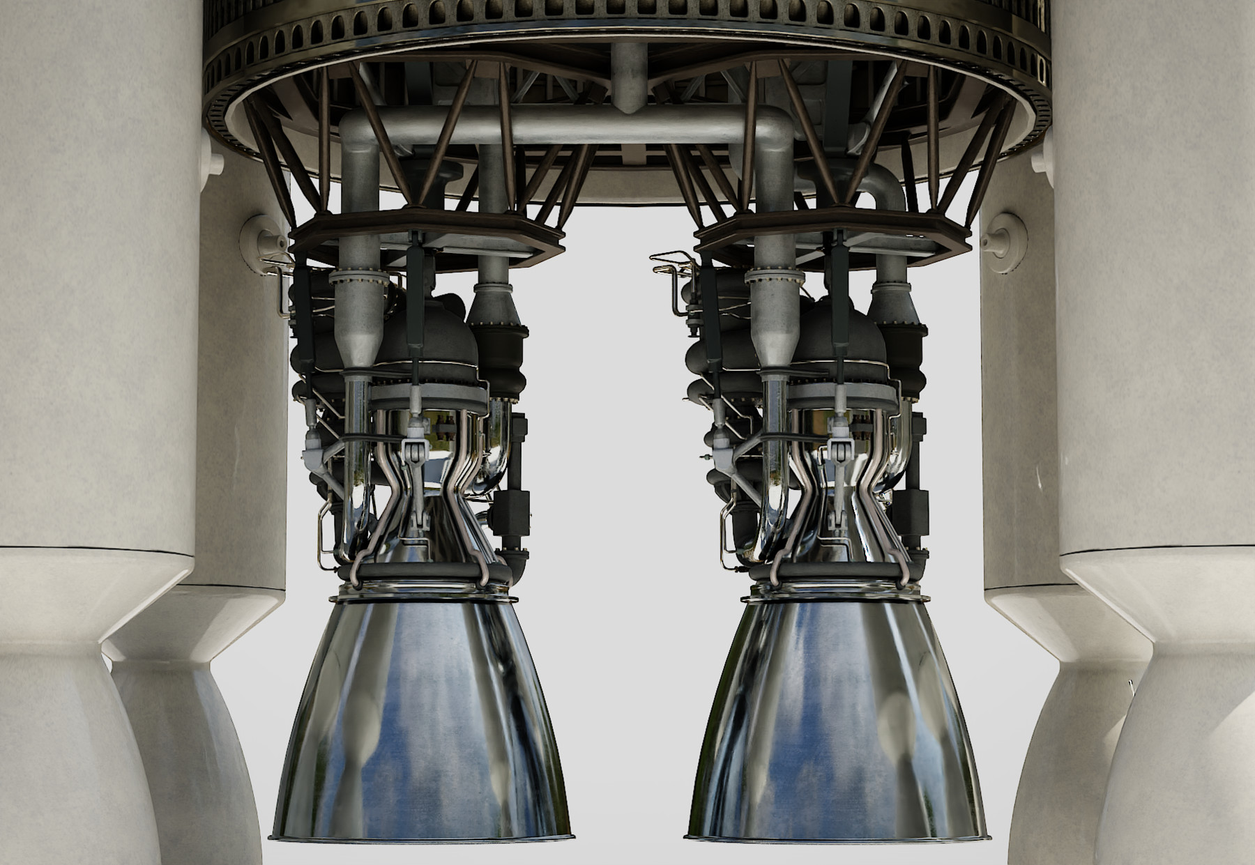 ArtStation - Vulcan Centaur Rocket 3D model | Resources