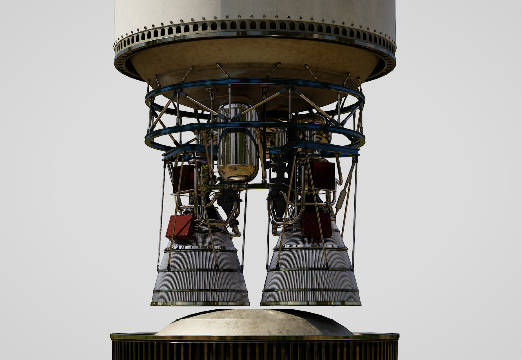 ArtStation - Vulcan Centaur Rocket 3D model | Resources